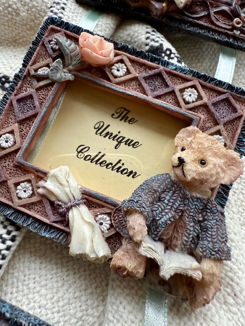 Teddy Bear Theme Mini Hanging Picture Frames - Etsy