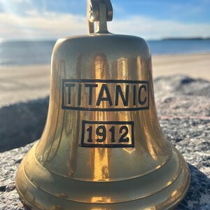 Vintage Brass Titanic 1912 Bell: Nautical Decor - Etsy