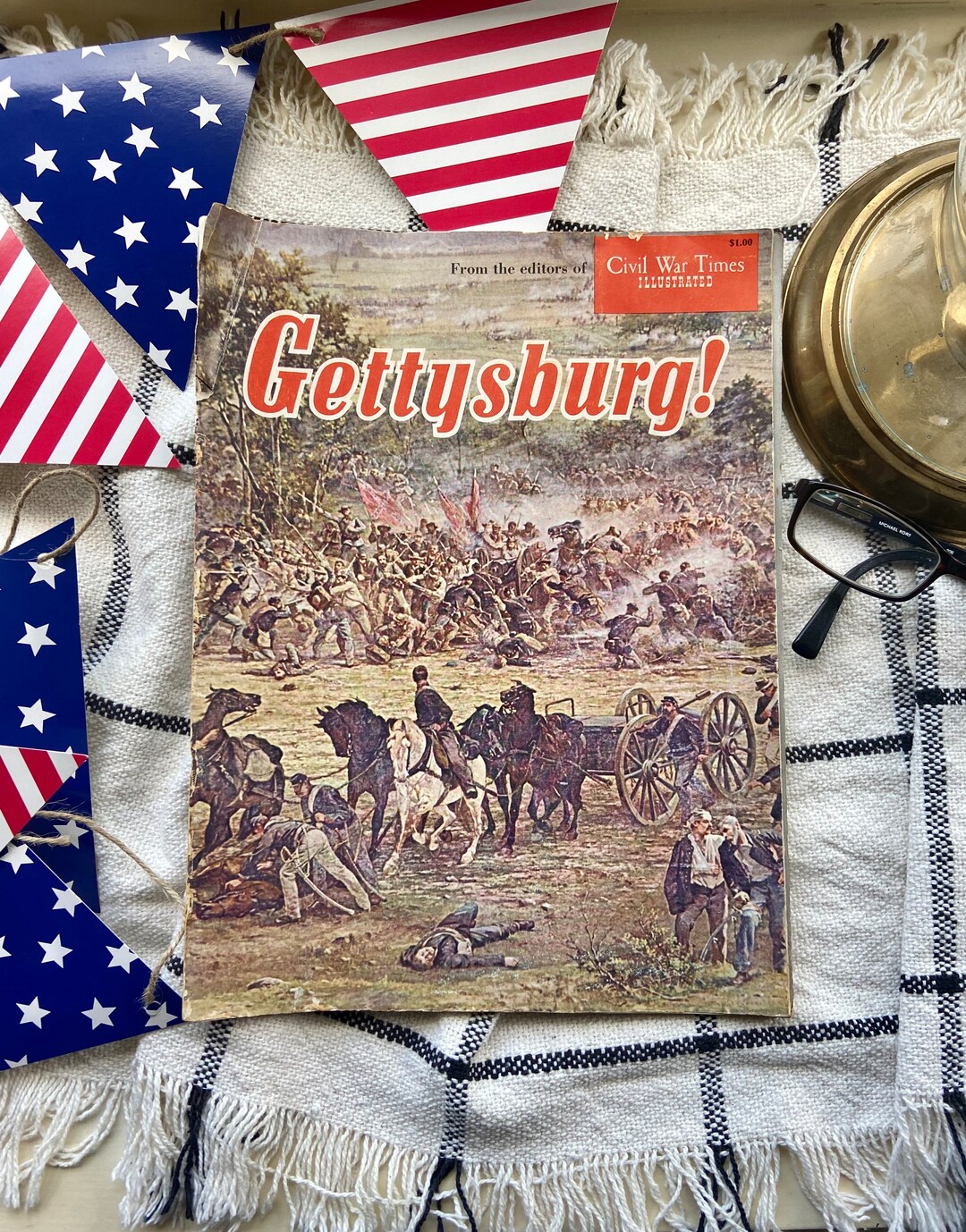 Gettysburg Civil War Times Illustrated - July 1963 Historical Magazine ...