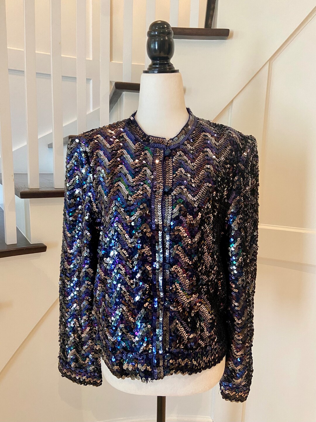 Sequins Jacket by Edith Flagg - Vintage Glam! Mother of the Bride, New ...