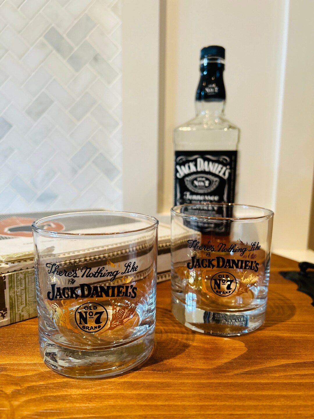Jack Daniels Whiskey Glass