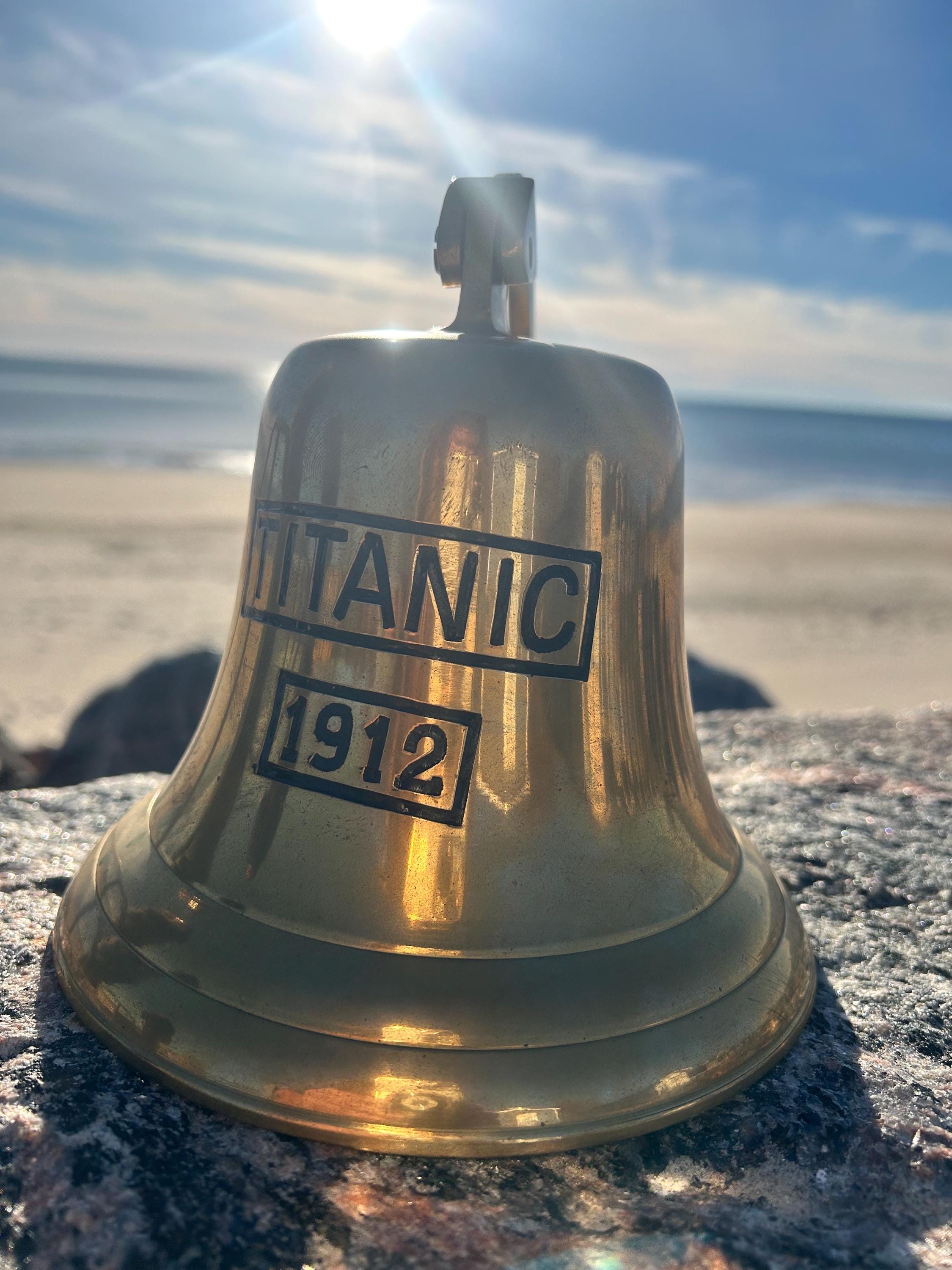 Vintage Brass Titanic 1912 Bell: Nautical Decor - Etsy