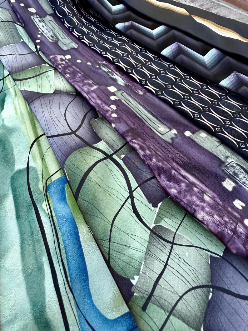 Vintage European Silk Ties - Designer Men's Fashion - Etsy