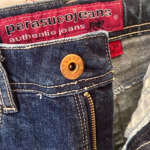 Parasuco Y2K Mid-rise Boot Cut Jeans Vintage Size 28 - Etsy