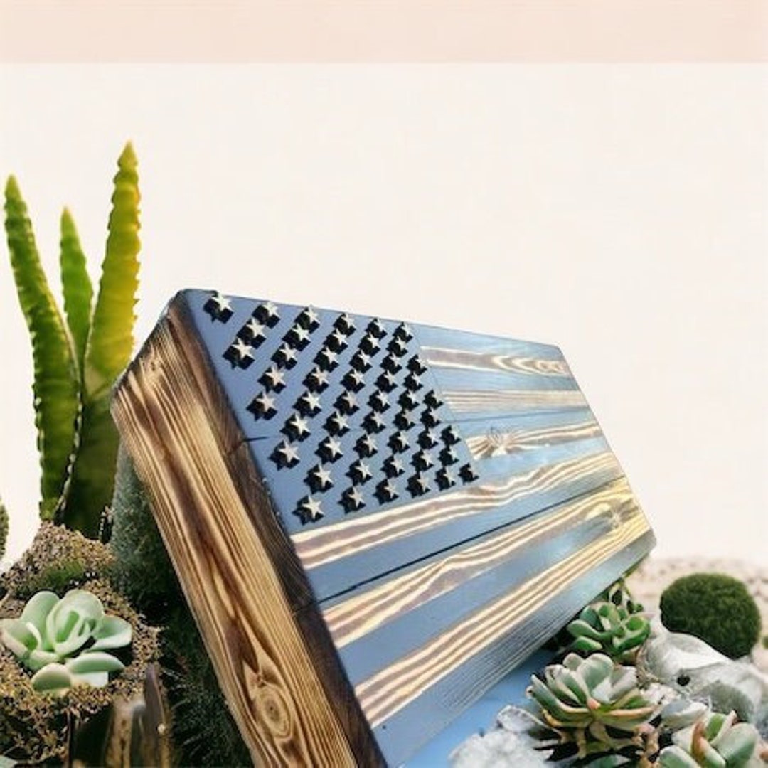 American Flag Gun Box, USA Flag, United States Flag, Christmas Gift ...