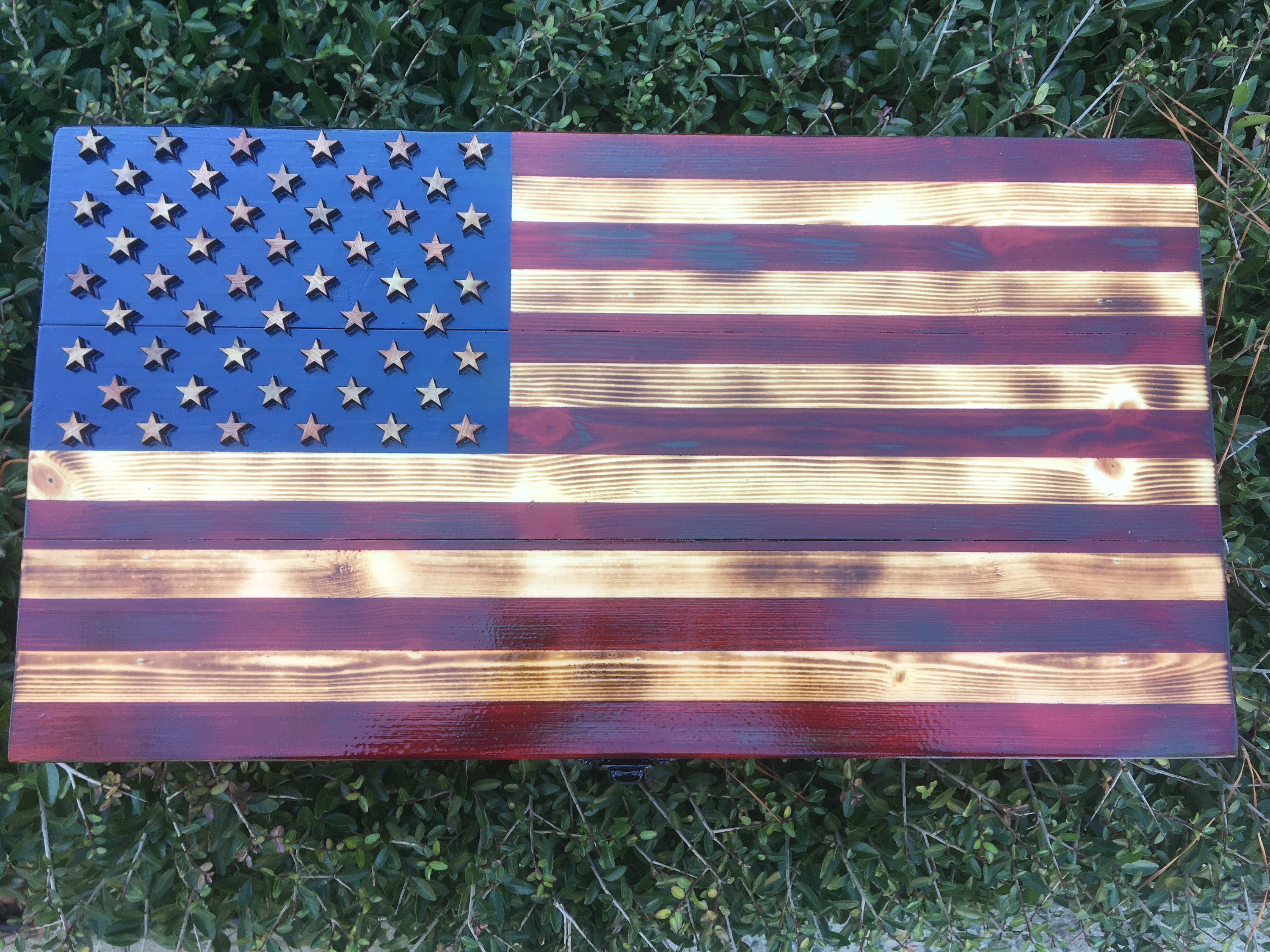 American Flag Gun Box, United States, USA Flag, Christmas Gift, Gift ...