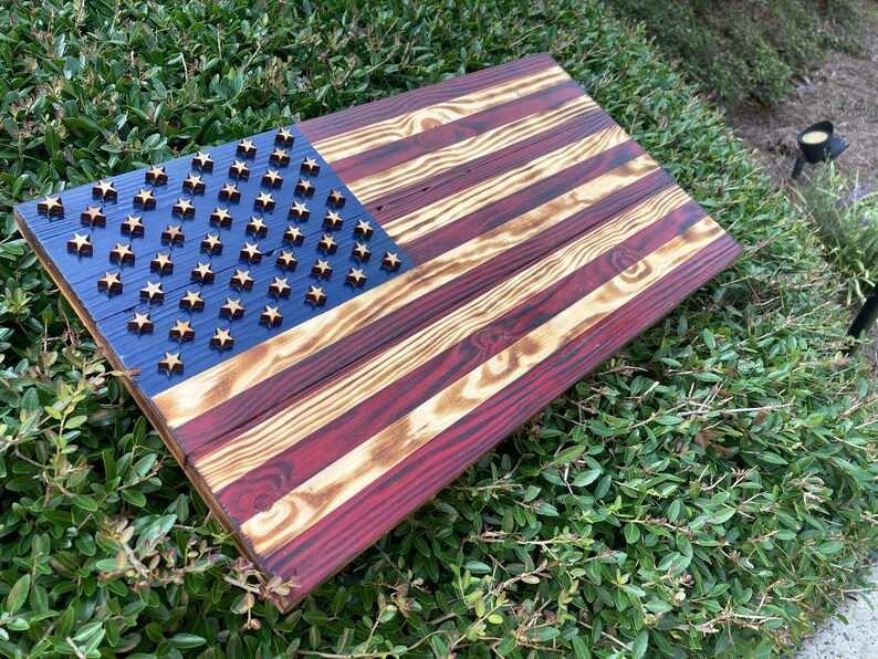 Handmade American Flag USA Flag United States Flag Gift - Etsy