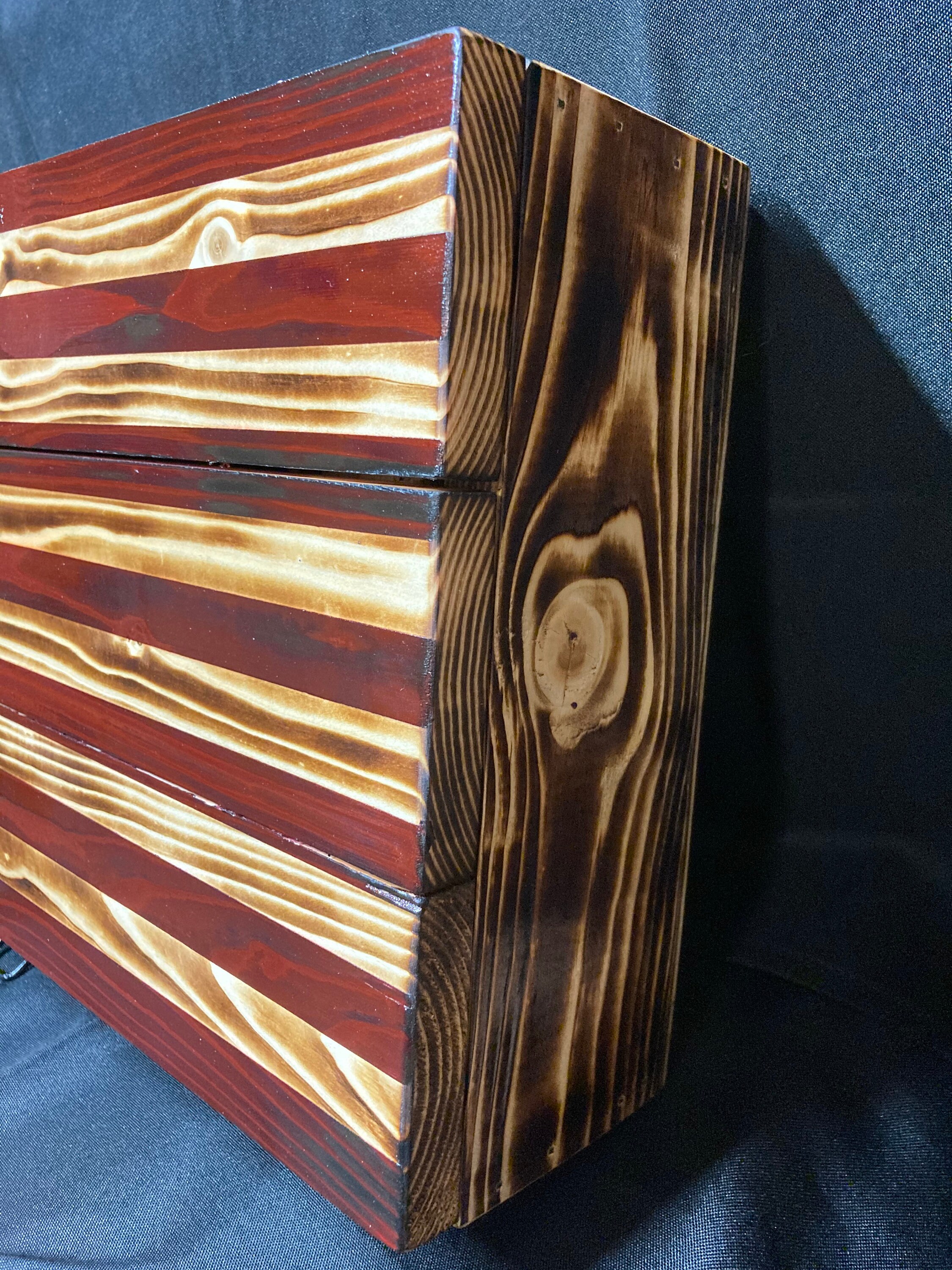 1776 American Flag Gun Box, Betsy, Gift Ideas, Gift, Concealed Box ...