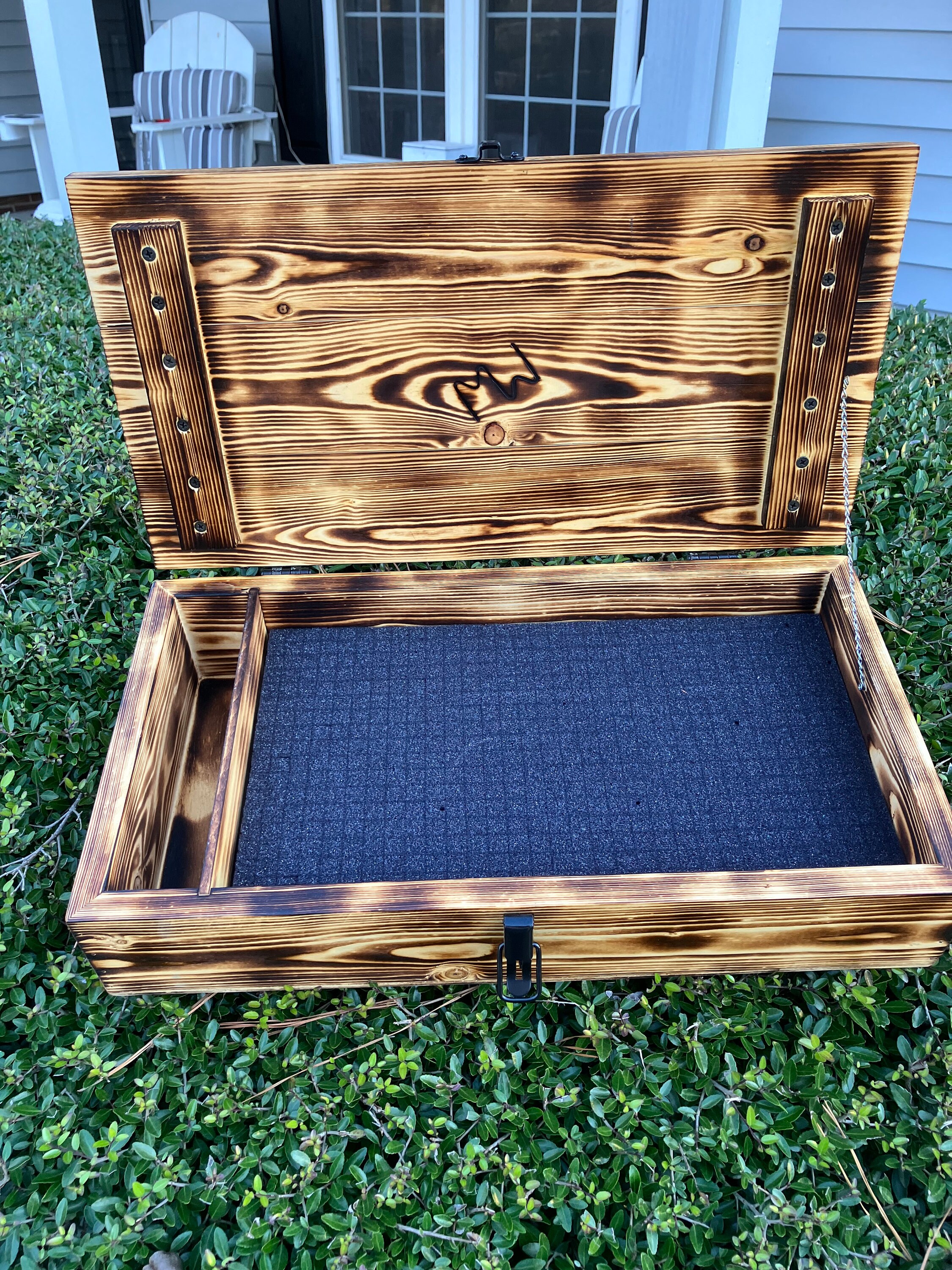 American Flag Gun Box USA Flag United States Flag Christmas - Etsy