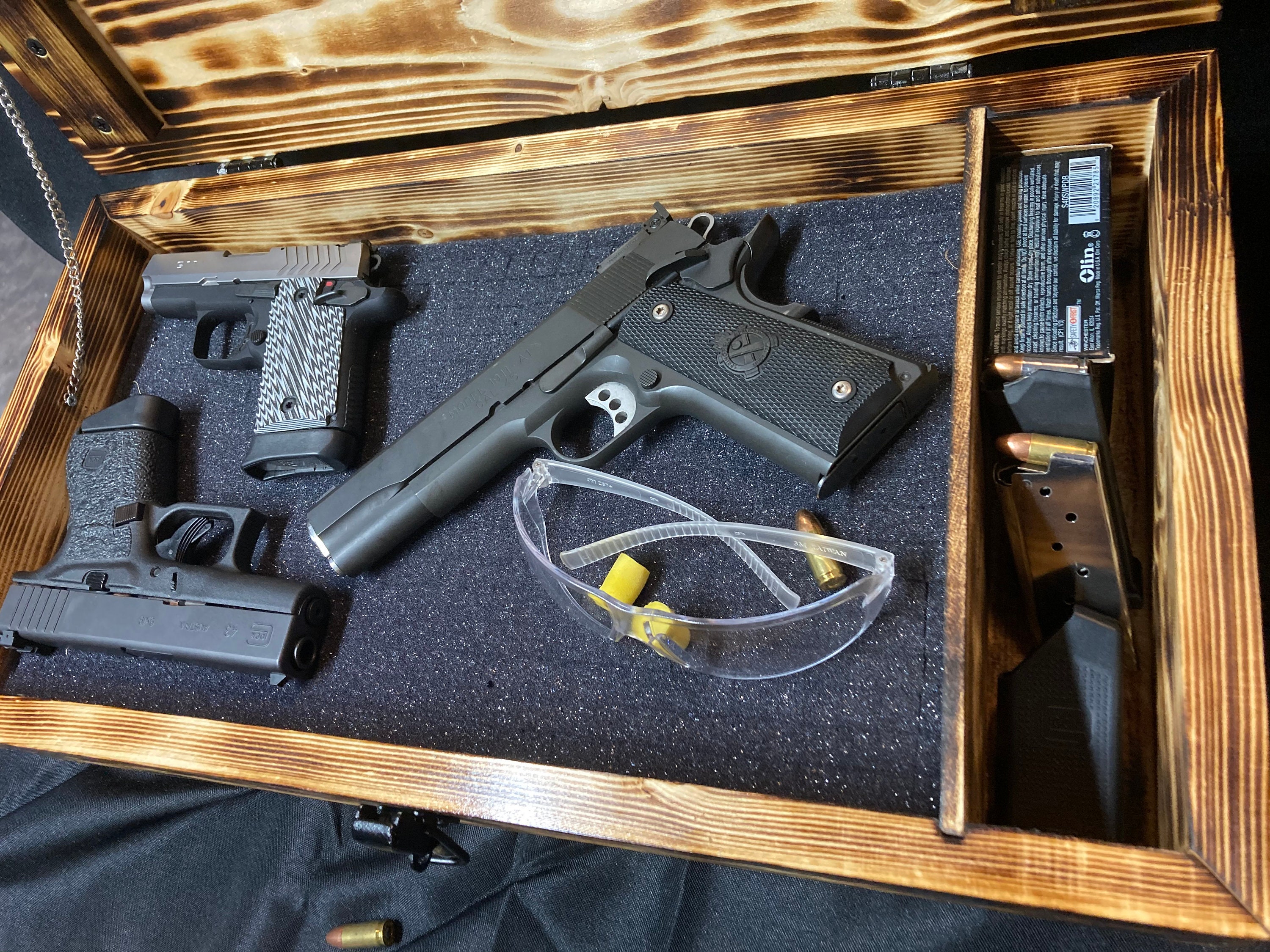 1776 American Flag Gun Box Betsy Gift Ideas Gift Concealed | Etsy