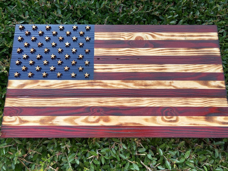 Handmade American Flag USA Flag United States Flag Gift - Etsy