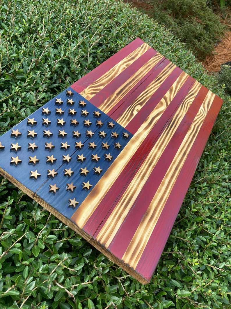 Handmade American Flag USA Flag United States Flag Gift - Etsy