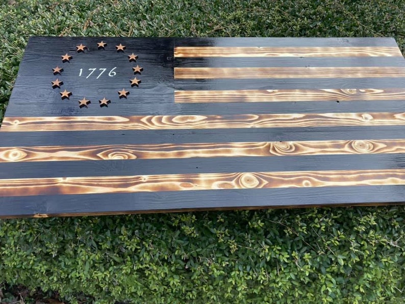 Handmade 1776 American Flag Betsy Gift Ideas Gift - Etsy