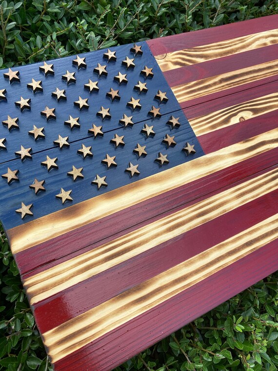 Handmade American Flag USA Flag United States Flag Gift - Etsy
