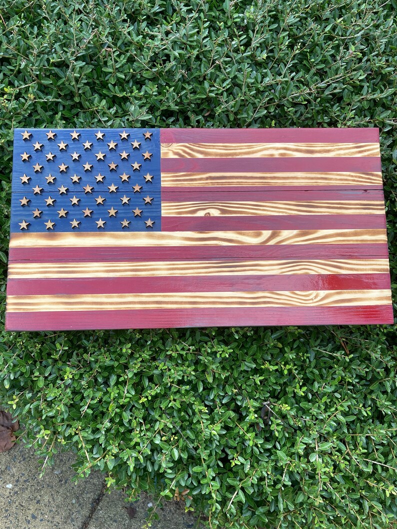 Handmade American Flag USA Flag United States Flag Gift - Etsy