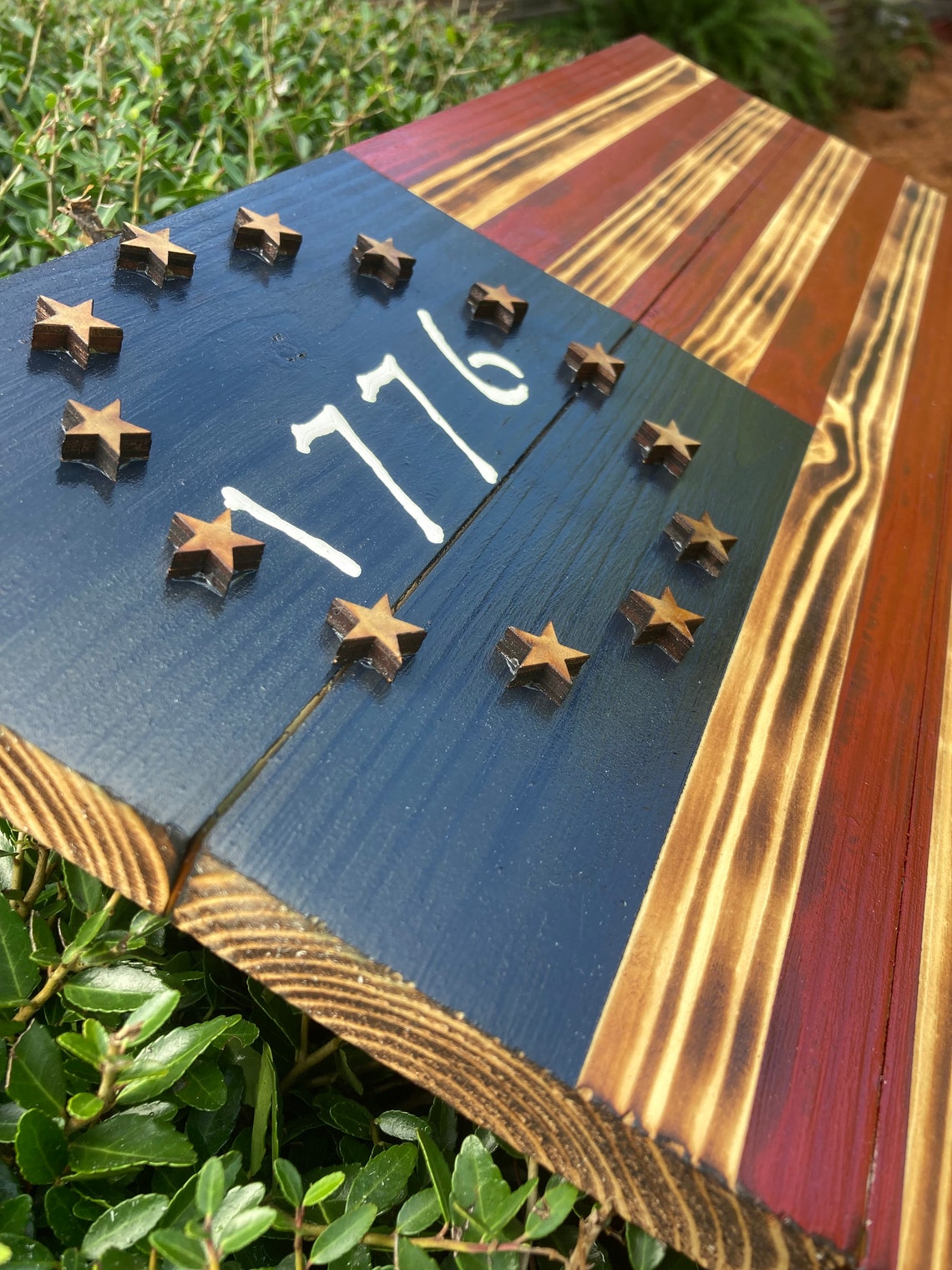 Handmade 1776 American Flag United States USA Flag Gift - Etsy