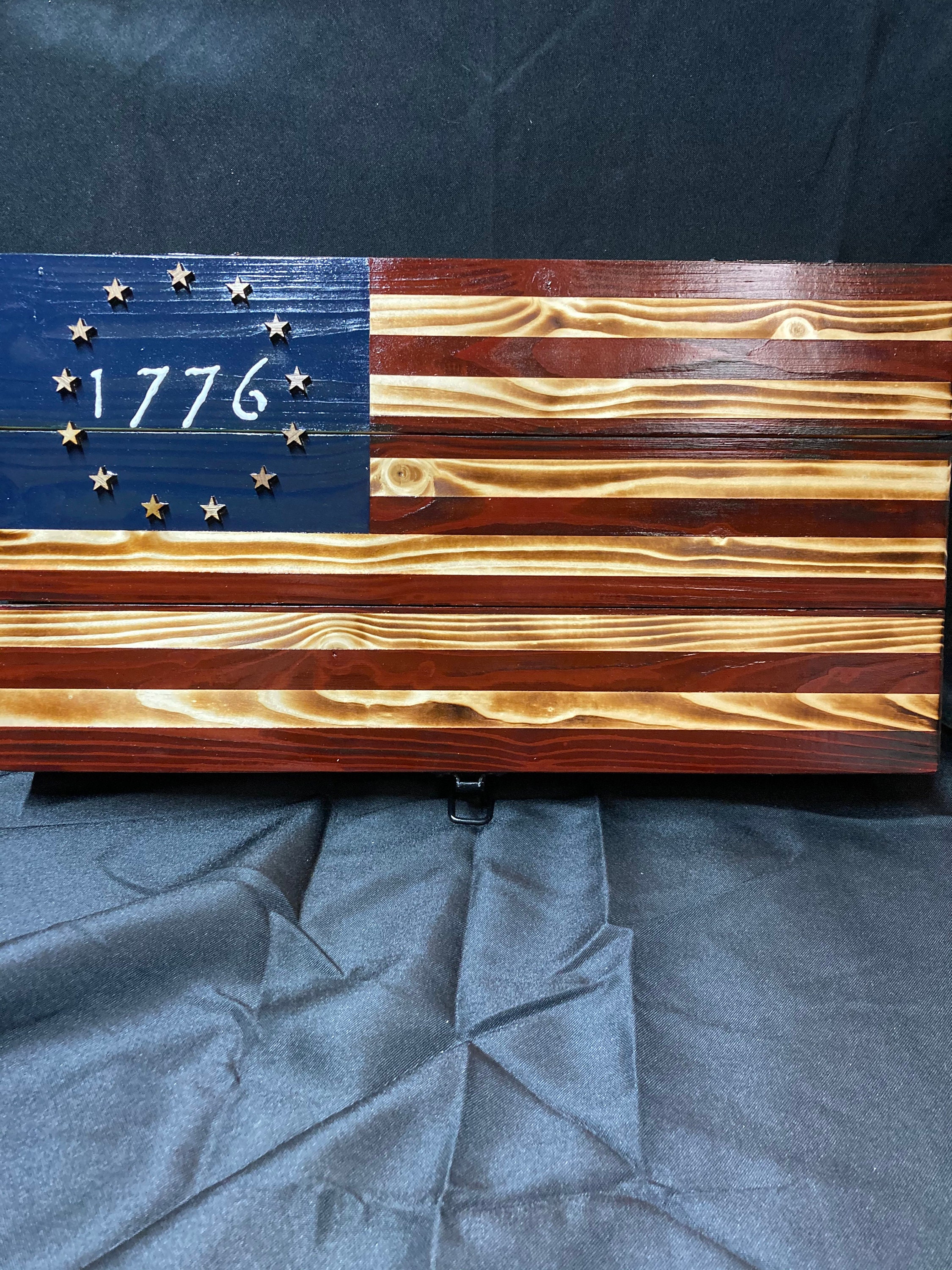 1776 American Flag Gun Box, Betsy, Gift Ideas, Gift, Concealed Box ...