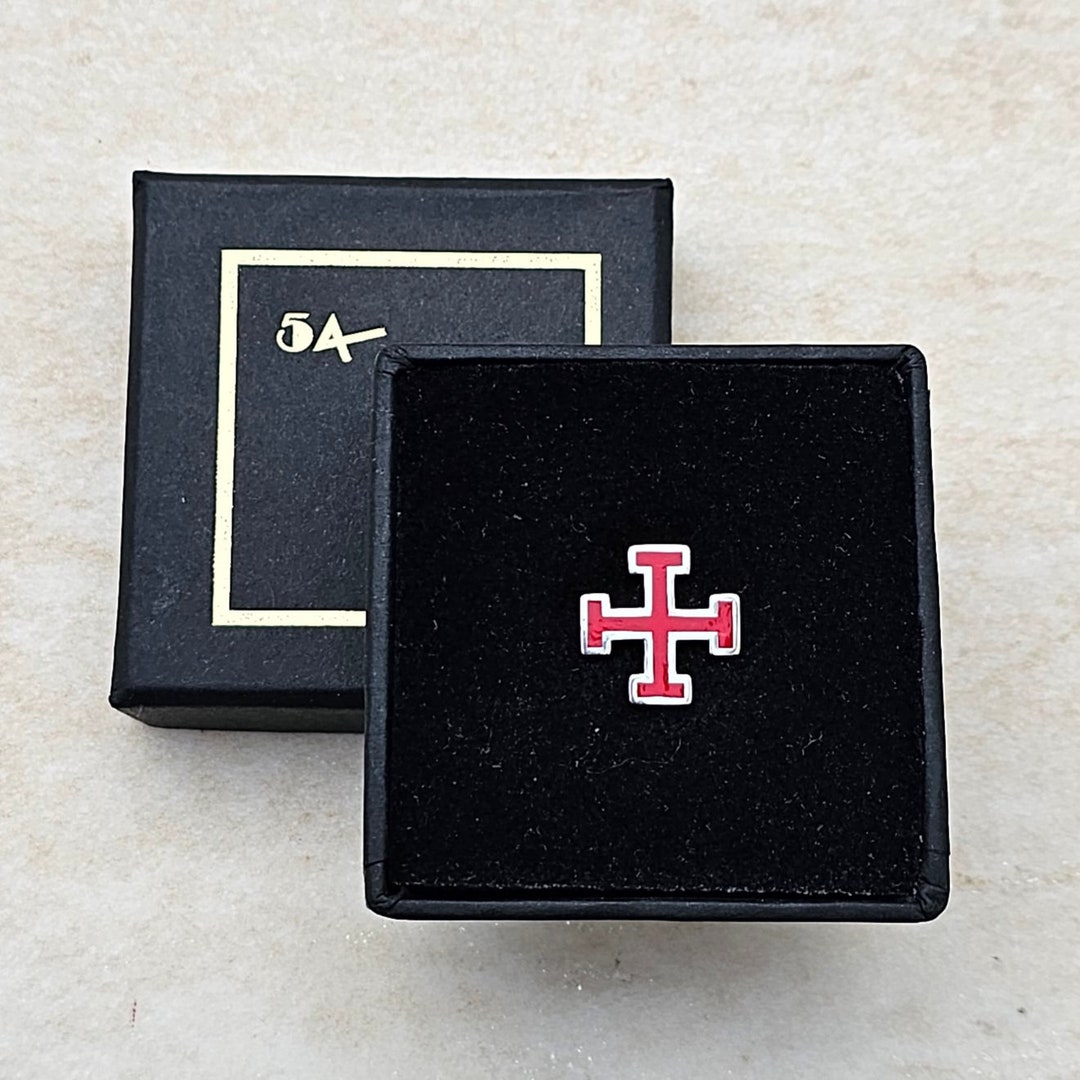 Masonic Lapel Pin – Knight Kadosh, Knight of the White and Black Eagle ...