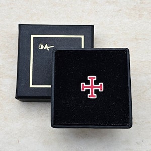 Masonic Lapel Pin – Knight Kadosh, Knight of the White and Black Eagle ...