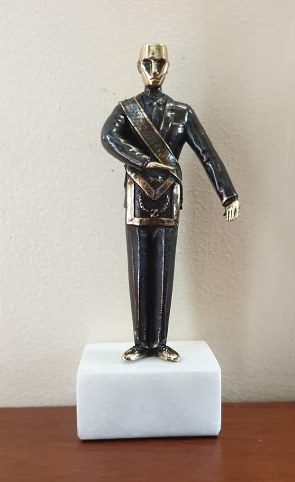 Secret Master Masonic Statue Fourth Degree - Etsy UK