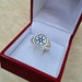 Chevalier Ring - Rotary International Club (925K), Dark Blue Enamel - Etsy