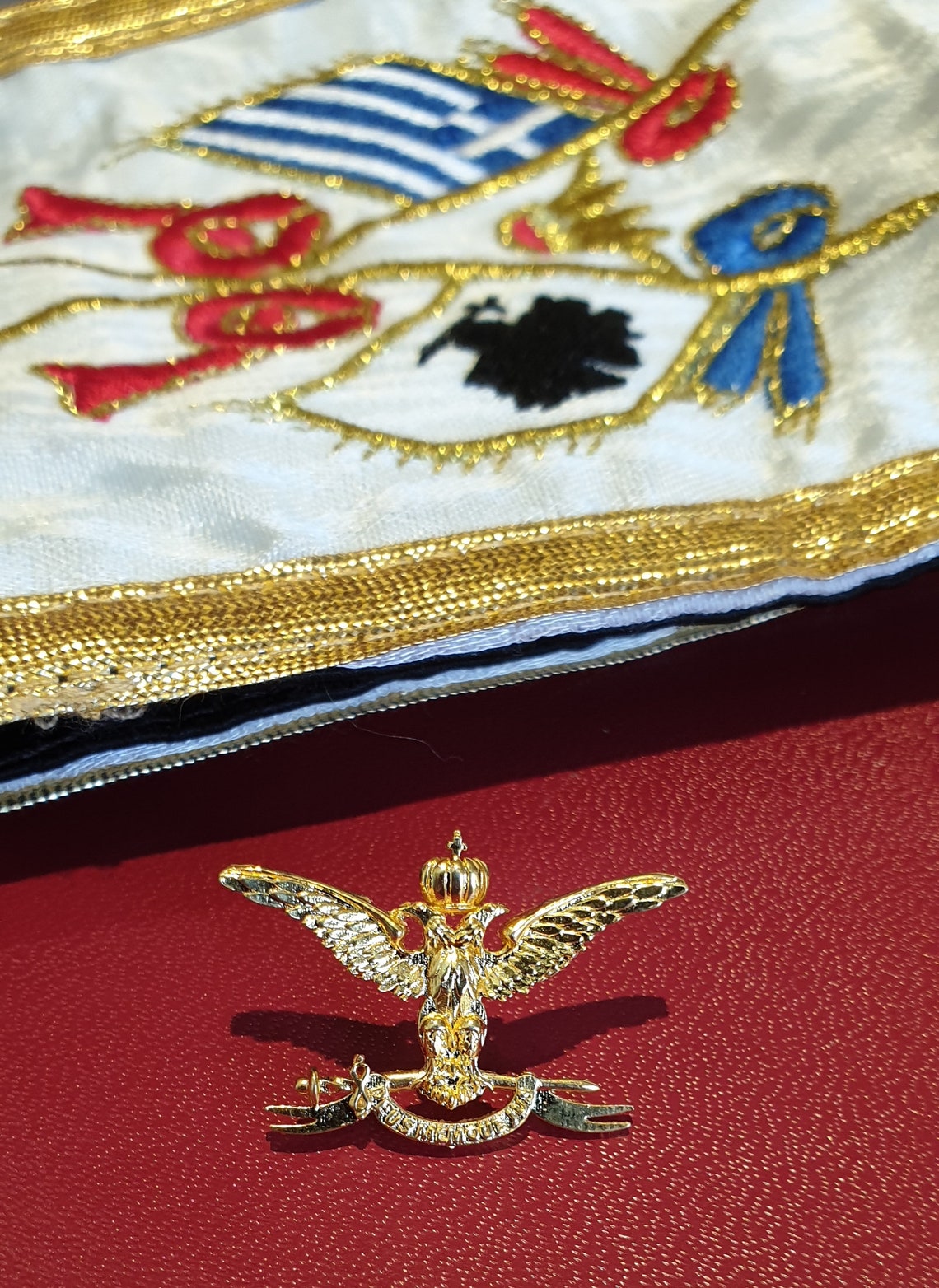 Masonic Lapel Pin – Double Headed Eagle of the Ancient and Accepted ...