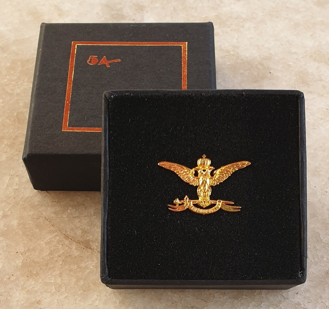 Masonic Lapel Pin – Double Headed Eagle of the Ancient and Accepted ...