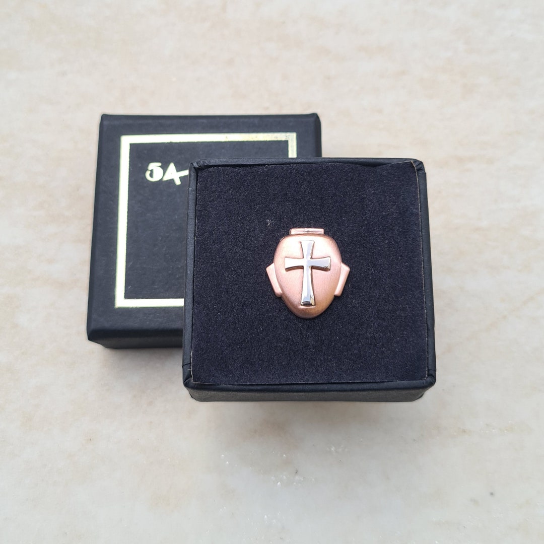 Masonic Lapel Pin – Cross on a Heart - Etsy