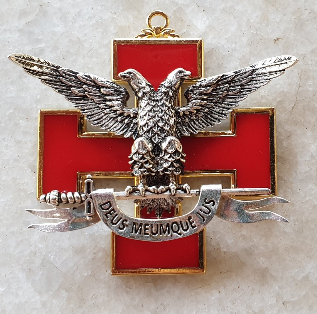 Masonic Collar Jewell - Knight Kadosh of the 30th Degree for the ...