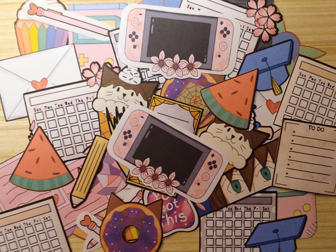 Mystery Sticker Set - Etsy