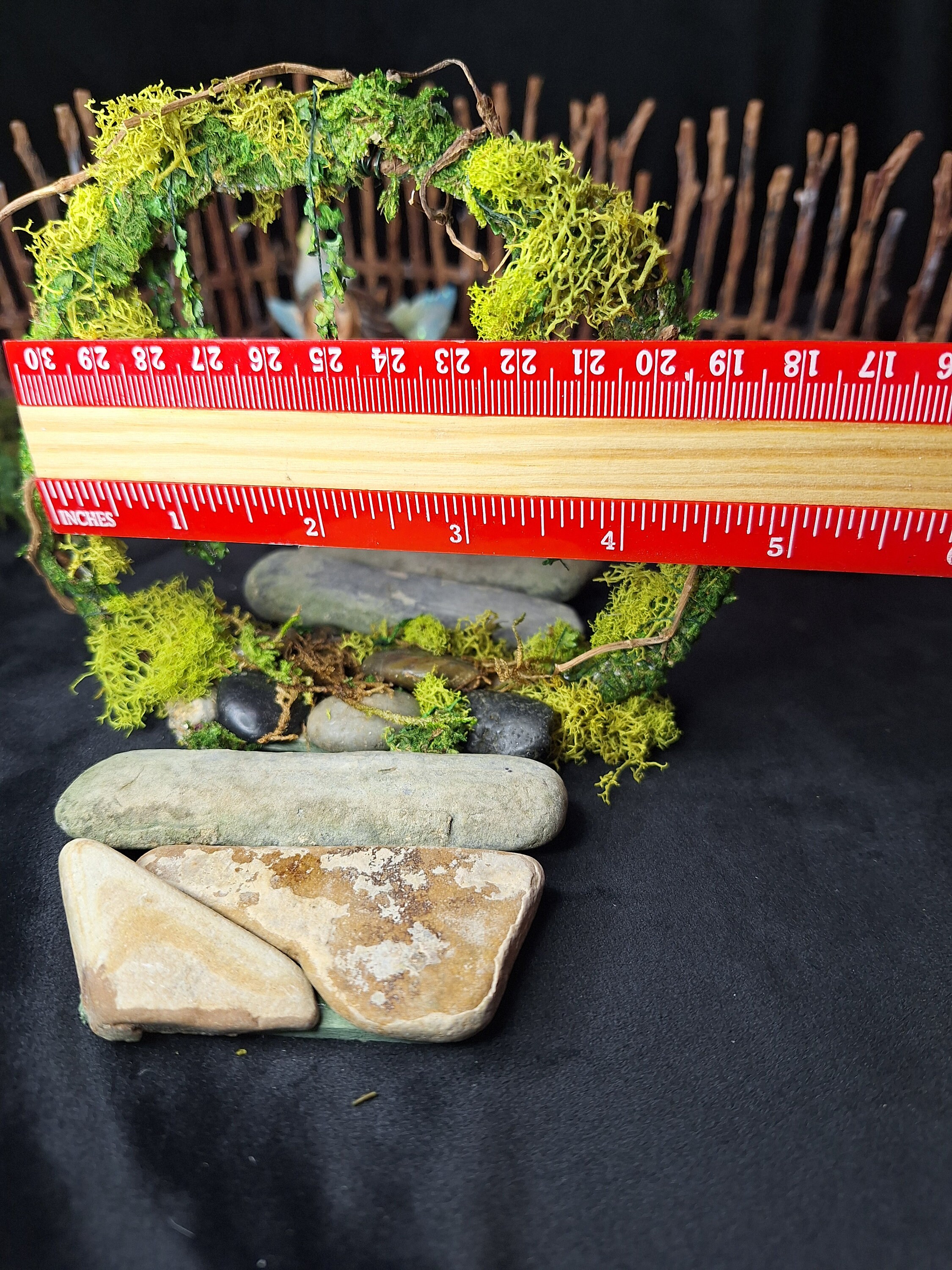 FAIRY ARCH and Rock Path Miniature - Small/dollhouse/fairy Garden/cake ...