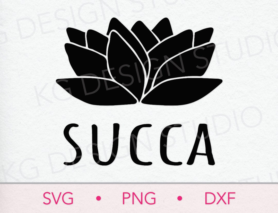 Succa SVG PNG DXF, Succulent Svg, Plants, Digital Download, Cricut Cut ...
