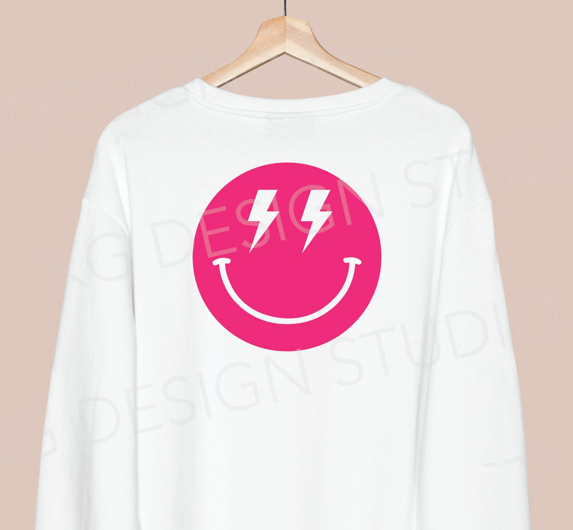 Lightning Smile SVG PNG DXF, Digital Download, Cricut Cut File, Western ...
