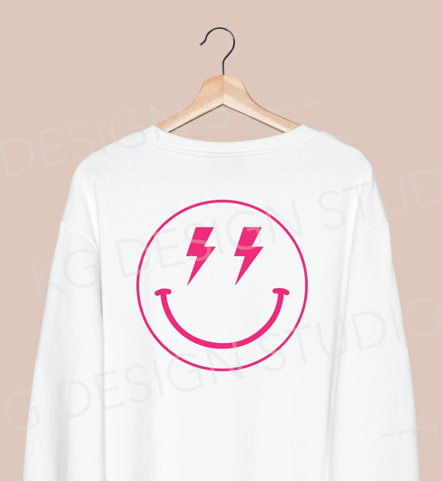 Lightning Smile SVG PNG DXF, Digital Download, Cricut Cut File, Western ...