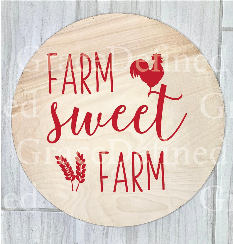 Farm SVG PNG DXF, Digital Download, Cricut Cut File, Farmhouse Decor ...