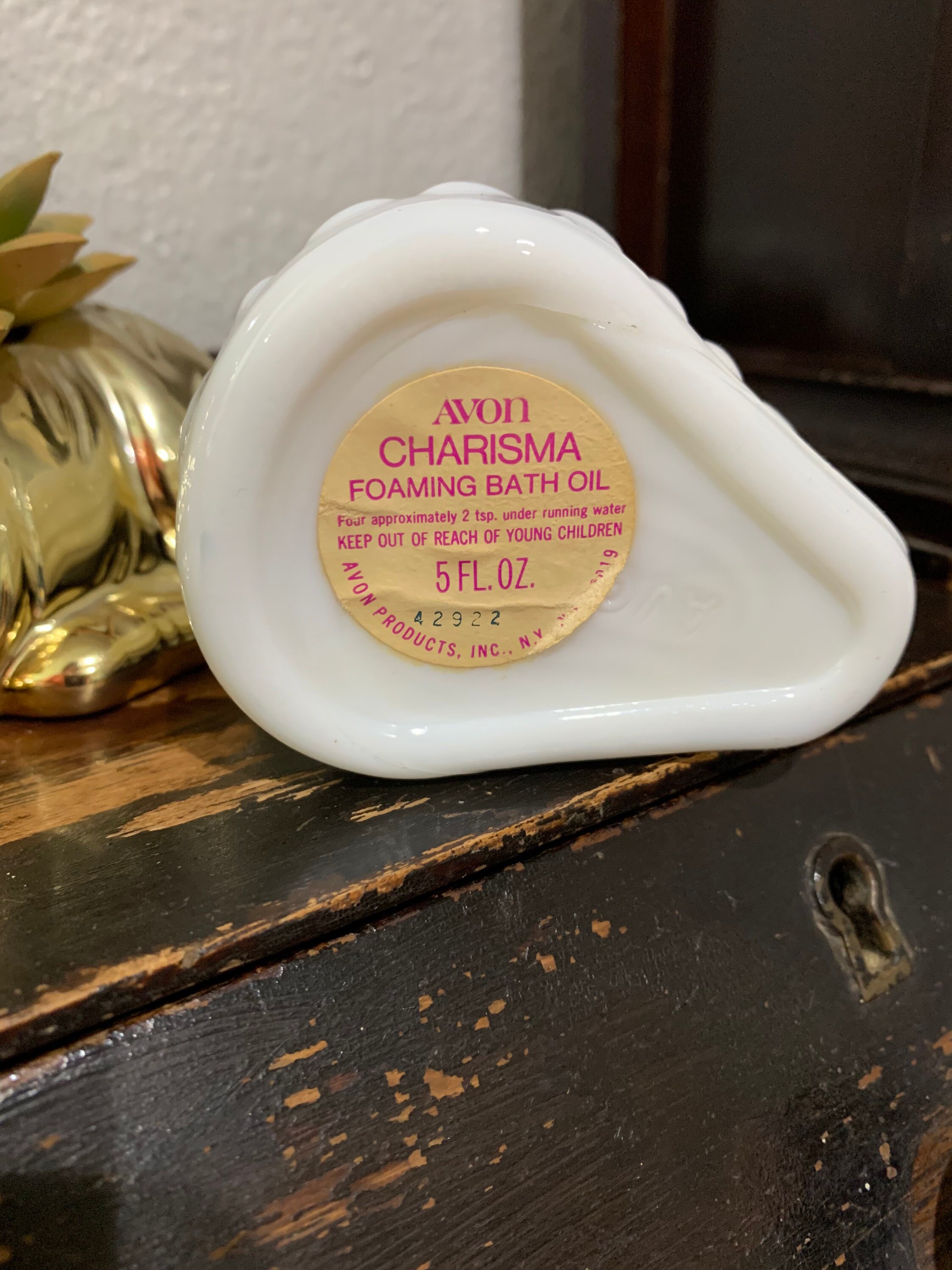 Vintage Avon Charisma Foaming Bath Oil full Bottle | Etsy