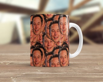 Elon Musk Coffee Mug | Etsy