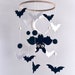 Bat Baby Mobile Bat Nursery Mobile Hanging Bat Halloween | Etsy