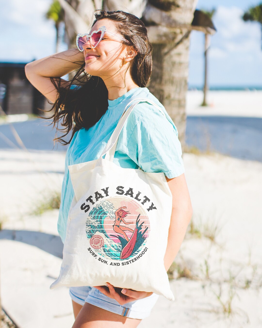 Summer Vacation Tote Bag Trendy Summer Canvas Bag Summer Fashion beach ...