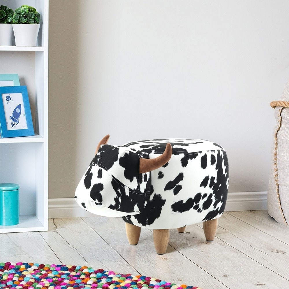 Cow Footstool - Etsy