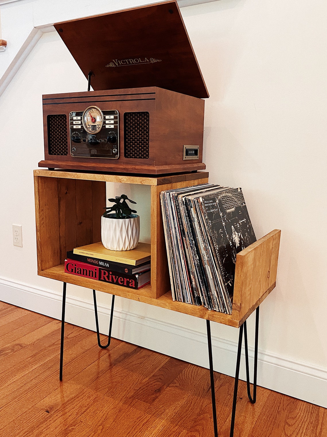 Record Player Stand/ Vinyl Record Player Stand/ Turntable - Etsy
