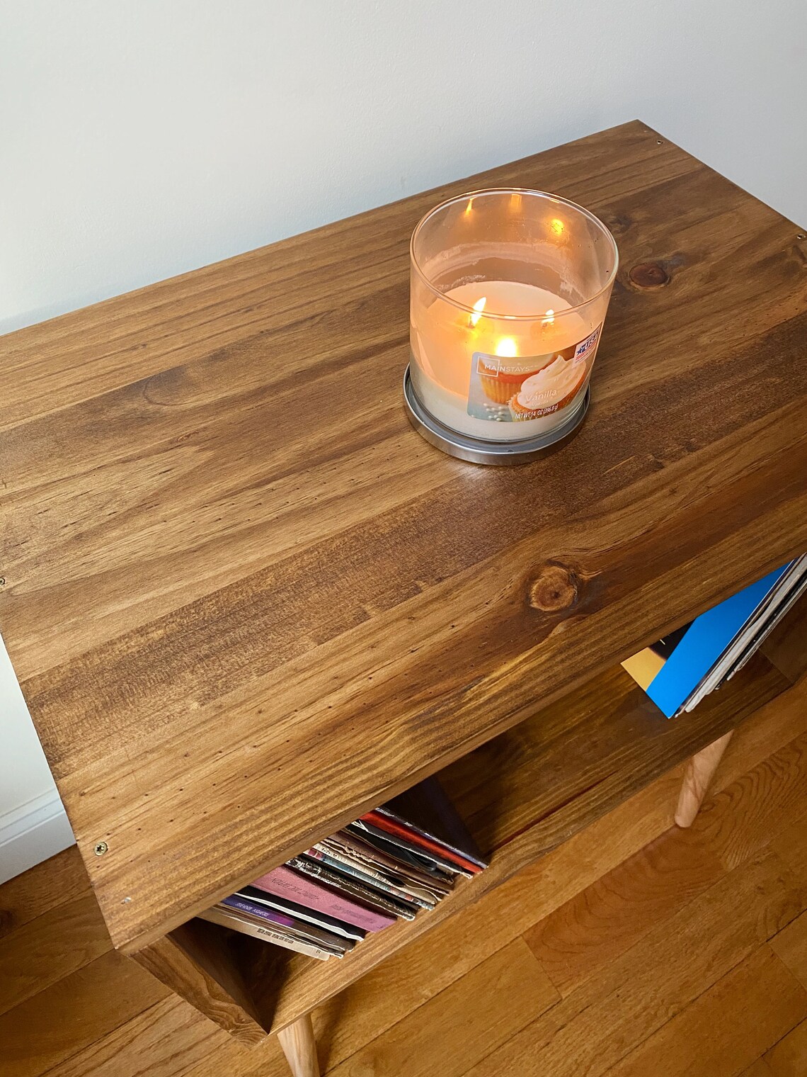 Mid Century Modern Vinyl Record Player Stand / Turntable - Etsy