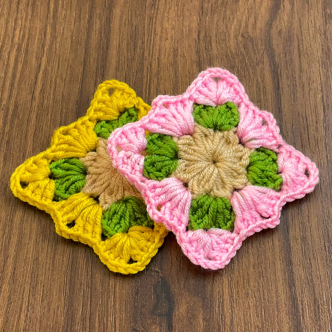 Small Crochet Square Pattern - Beautiful and Easy Granny Squares for ...