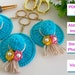 Crochet Mini Hat Pattern - Miniature Vacation Straw Hat - Tiny Crochet ...