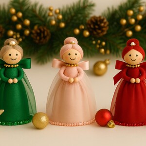 DIY Queen Doll Craft Pattern, Elegant PDF Tutorial for Royal-themed ...