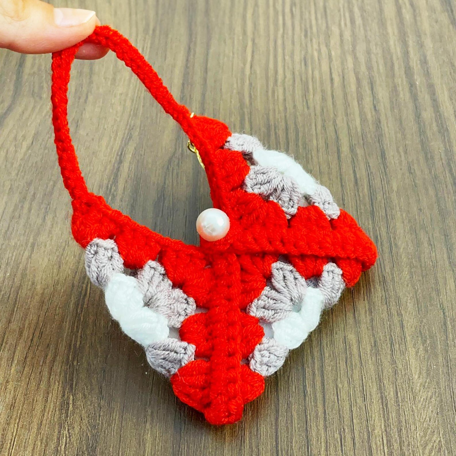 Easy Crochet Granny Square Pattern PDF, Simple Small Square Tutorial ...