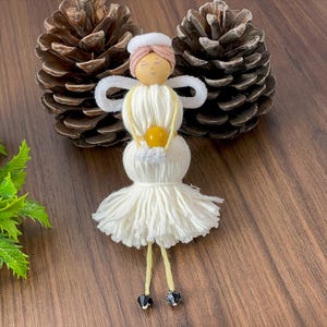 Yarn Angel Doll PDF Pattern, Christmas Ornament Craft (digital Download ...