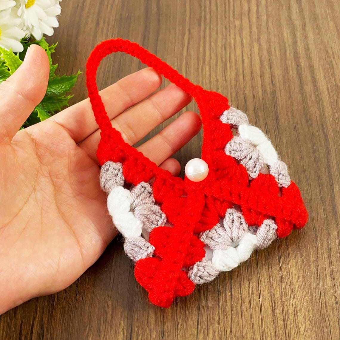 Easy Crochet Granny Square Pattern PDF, Simple Small Square Tutorial ...