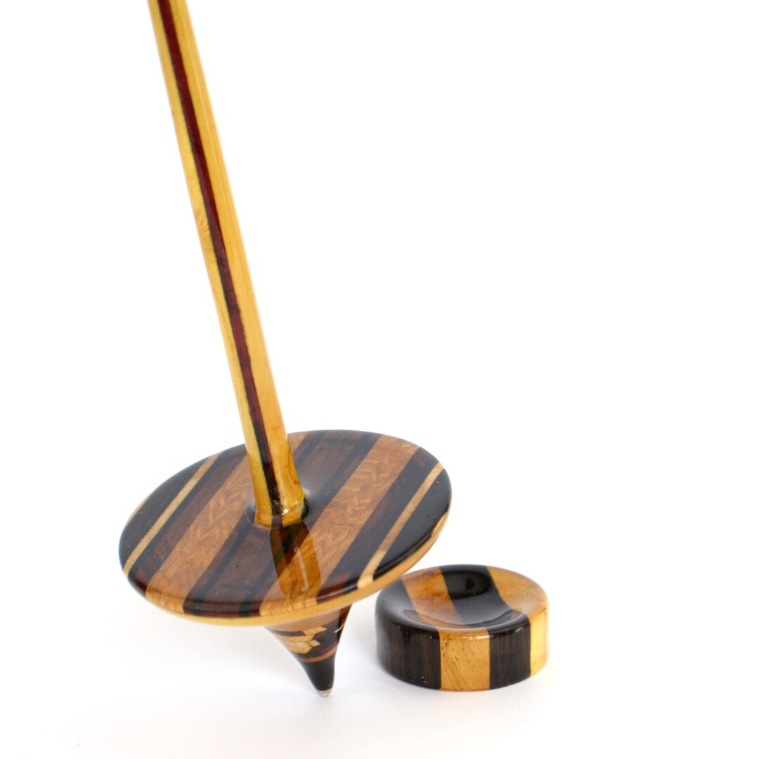 Tibetan Support Spindle With Bowl. Hand Spinning Tool. - Etsy