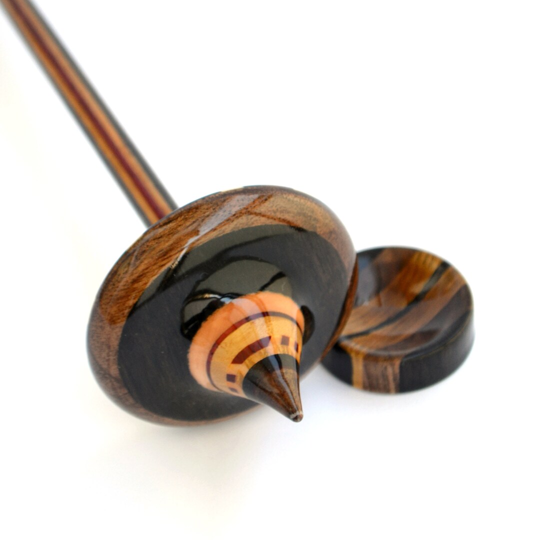Tibetan Support Spindle With Bowl. Hand Spinning Tool. - Etsy